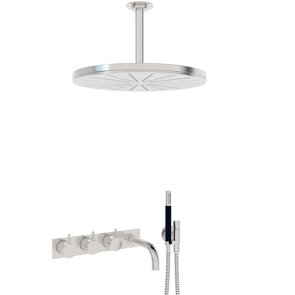 vola Wannenarmatur chrom | Combi-16-16