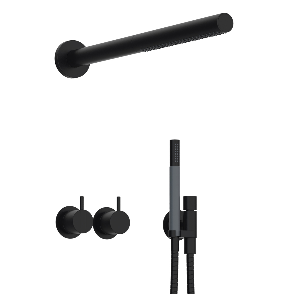 vola Duschsystem schwarz matt | 2471-081ST-27