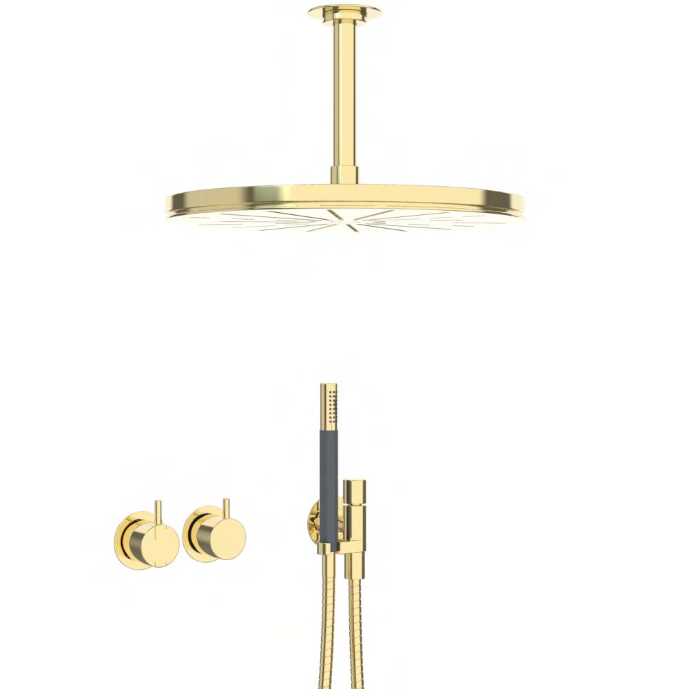 vola Duschsystem messing poliert | 2471-061A-19