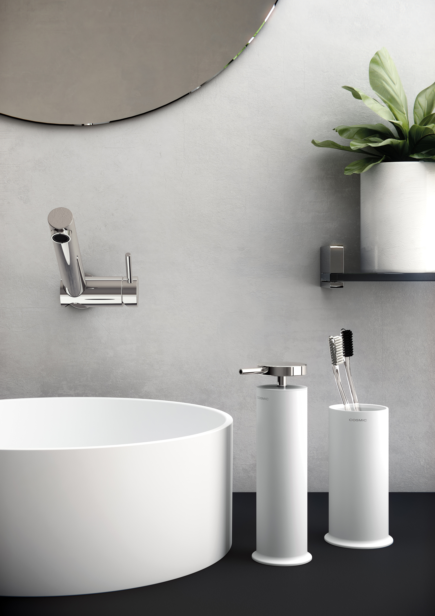 Cosmic Geyser Seifenspender weiß matt | WJC277A0004065