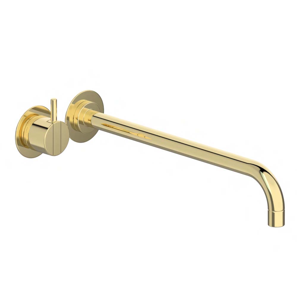 vola 121/300 Unterputz-Waschtisch-Einhebelmischer, Ausladung:300mm, Hebel:25mm, messing poliert ...