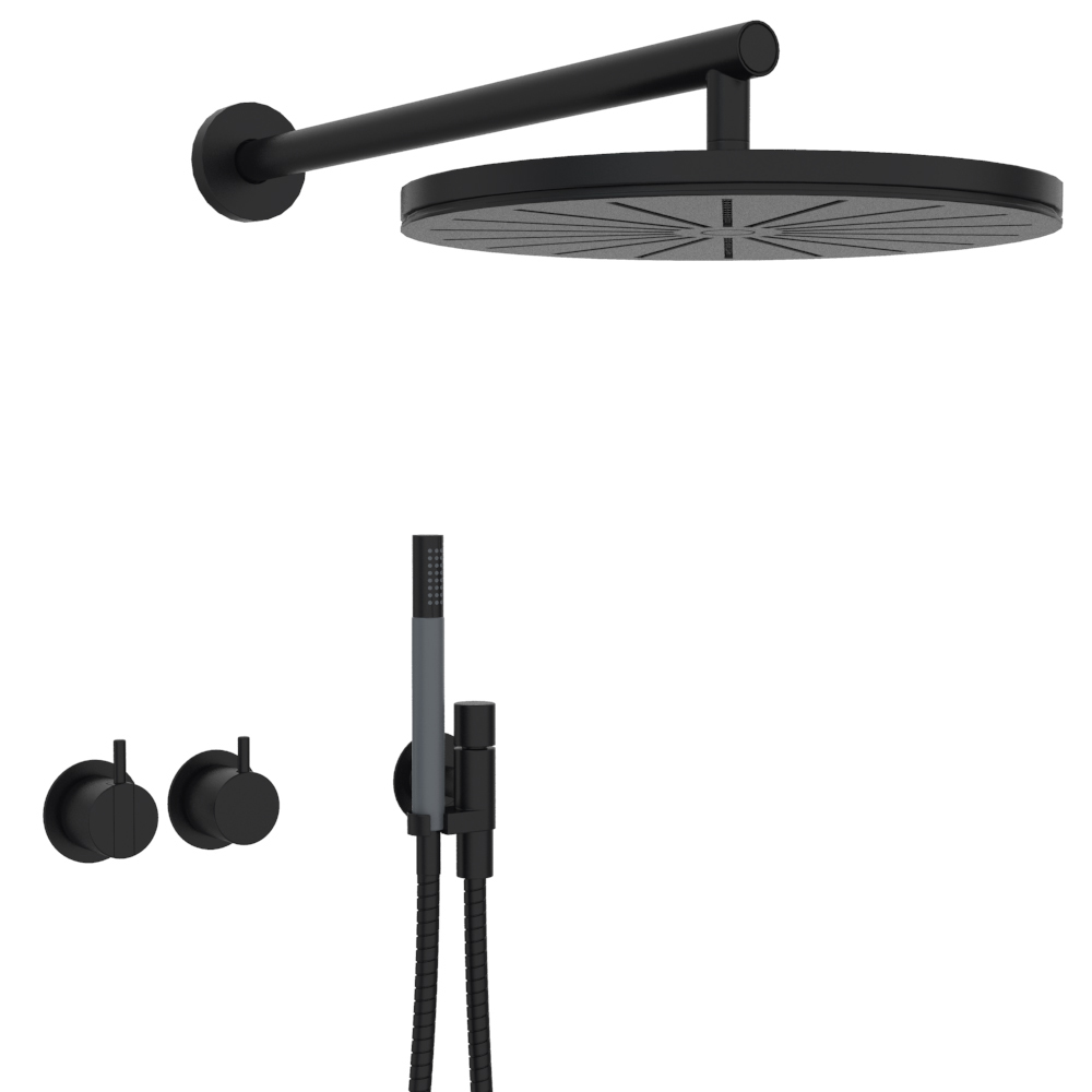 vola Duschsystem schwarz matt | 2471-061-27