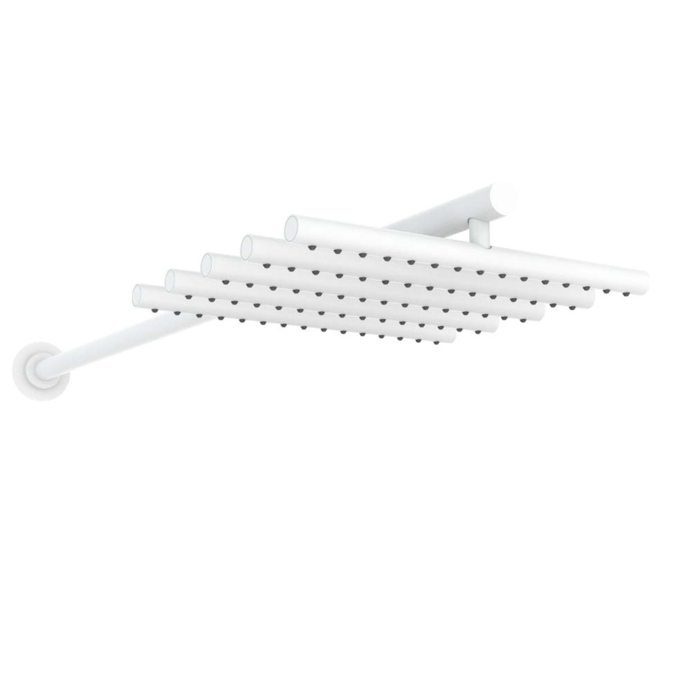 vola 050+200 Wand-Regenbrause 3/4”, Ausladung:740mm, weiß matt-050+200-28 | weiß matt | VO-050 ...