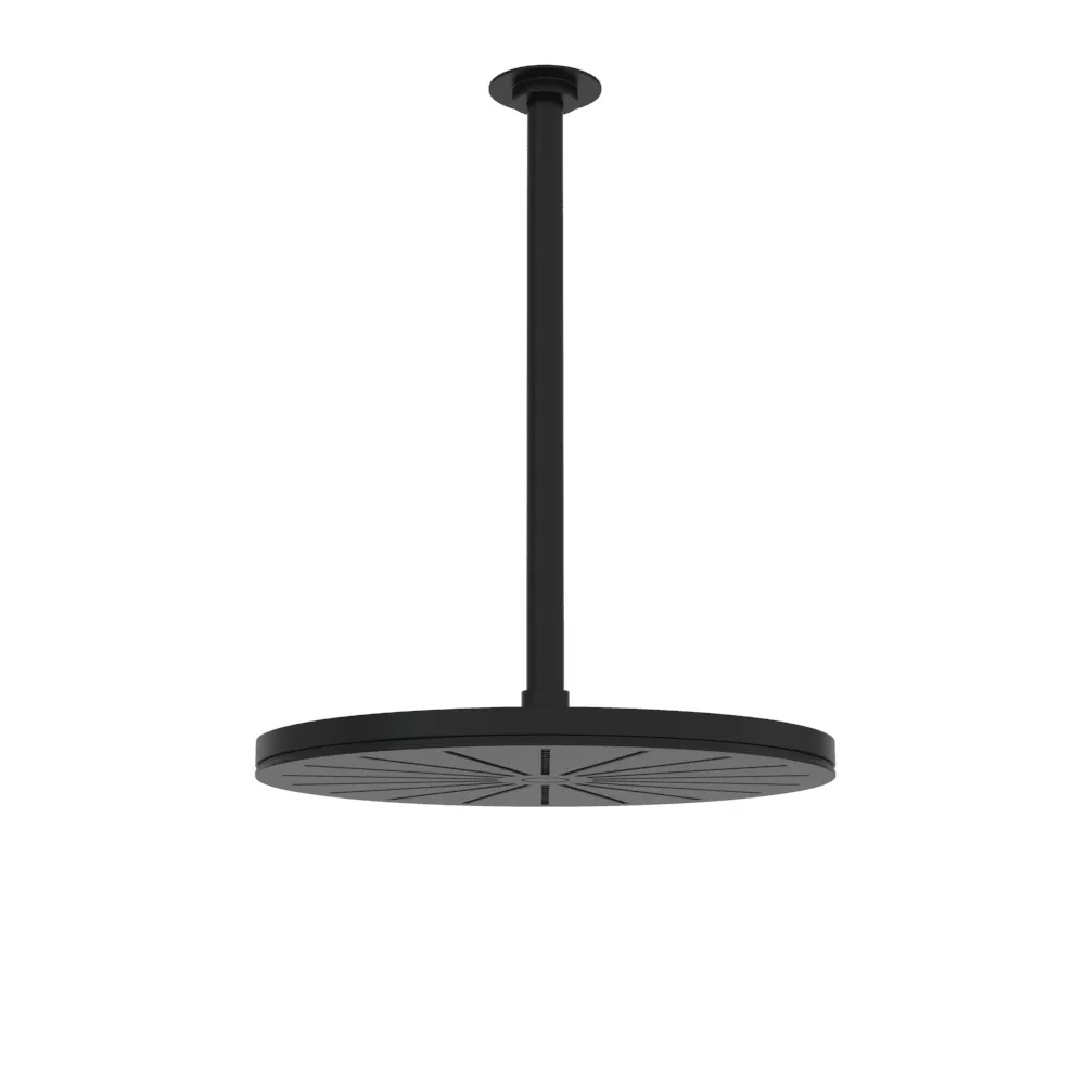 vola Kopfbrause schwarz matt | 060A+200-27