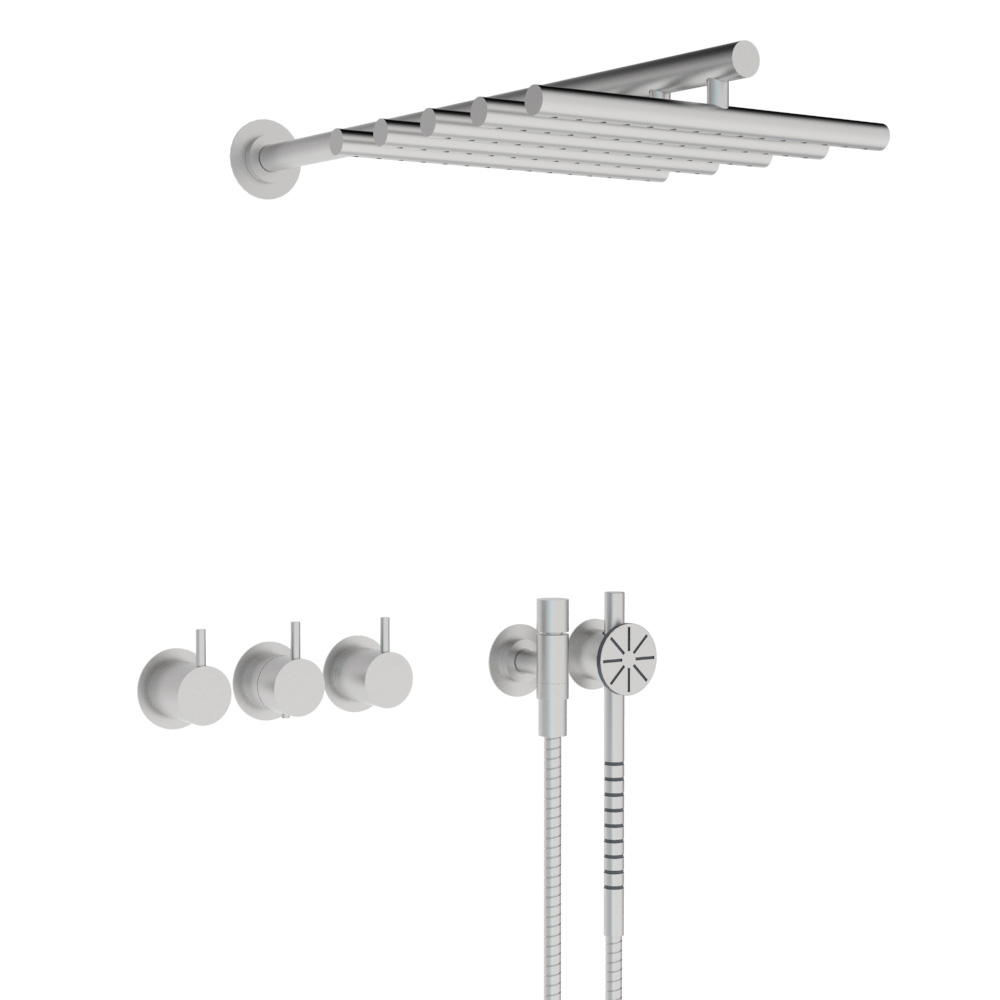 vola Duschsystem edelstahl | 5471S-051-40