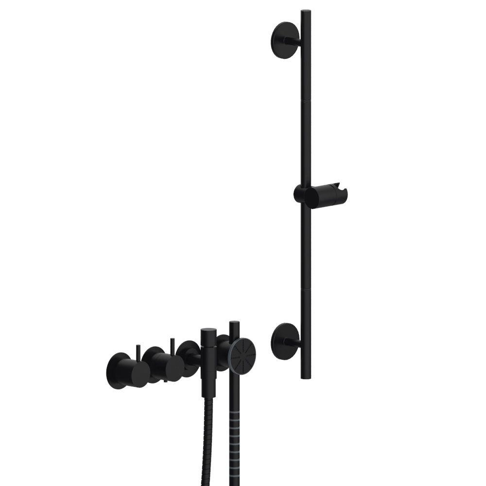 vola Duscharmatur schwarz matt | 5171S-T65-27