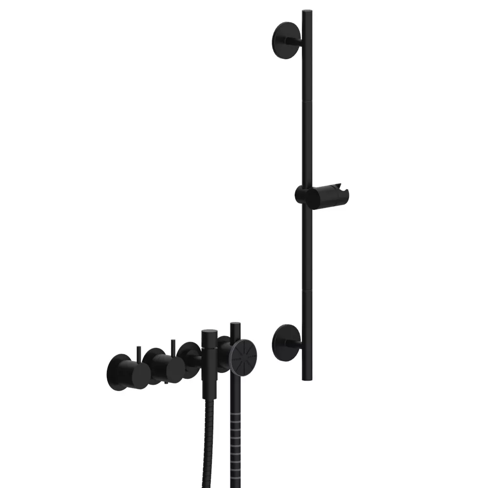 vola Duscharmatur schwarz matt | 5171S-T65-27