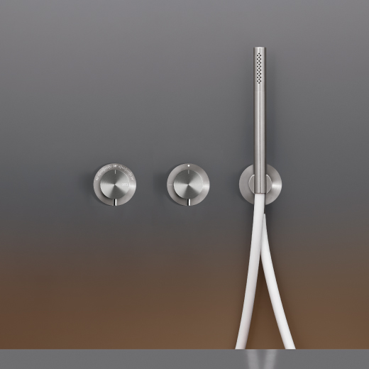 ceadesign Milo360 Duschsystem edelstahl matt | KOMBITHERMOMILWIS