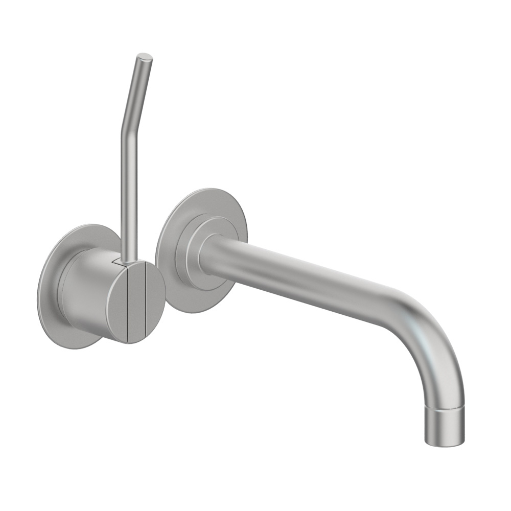 vola Waschtischarmatur edelstahl | 111L-40