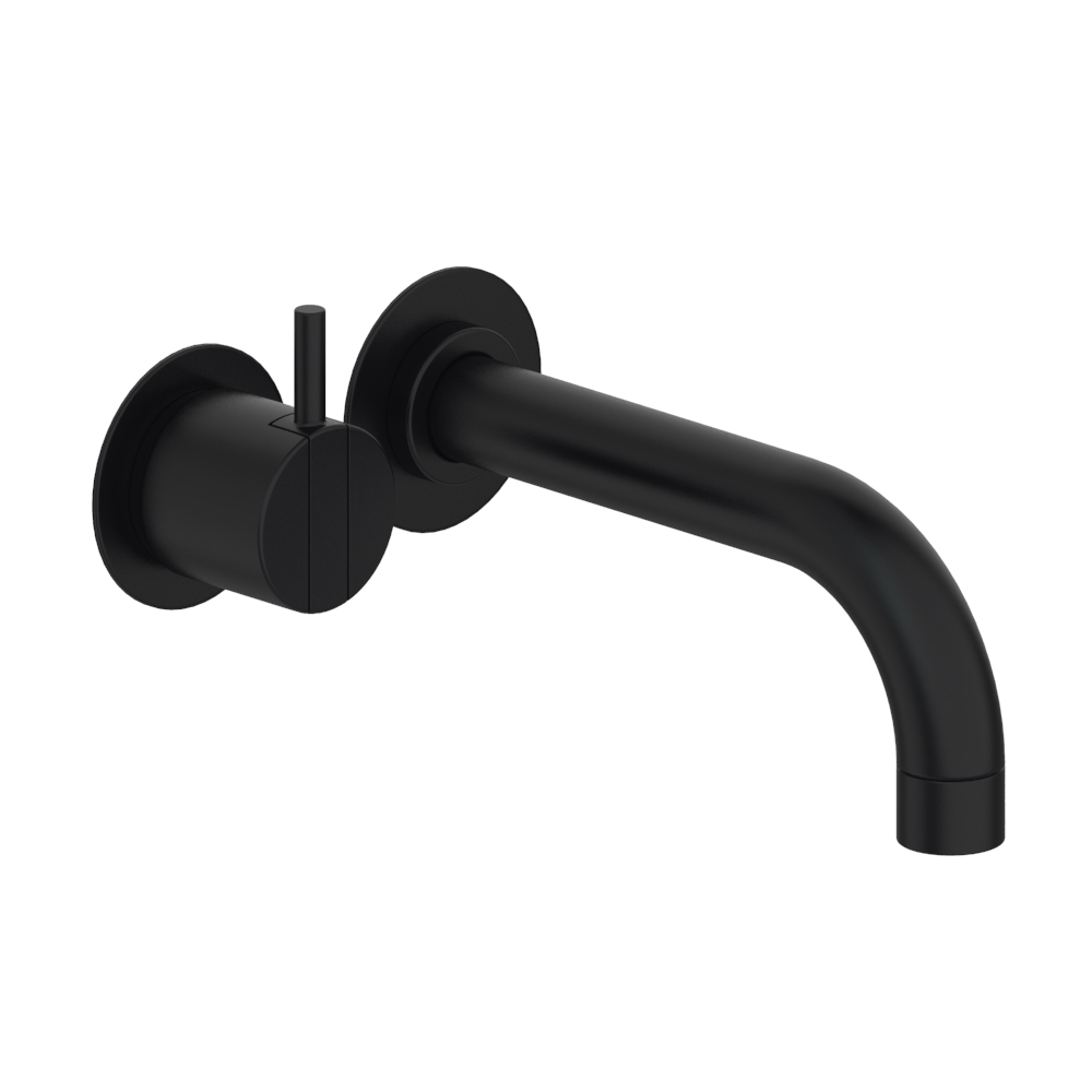 vola Wannenarmatur schwarz matt | 2111C-27