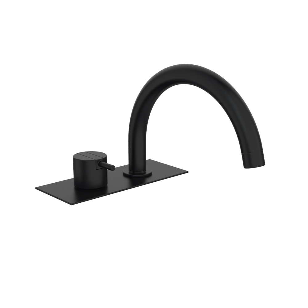 vola Wannenarmatur schwarz matt | BK7A-27