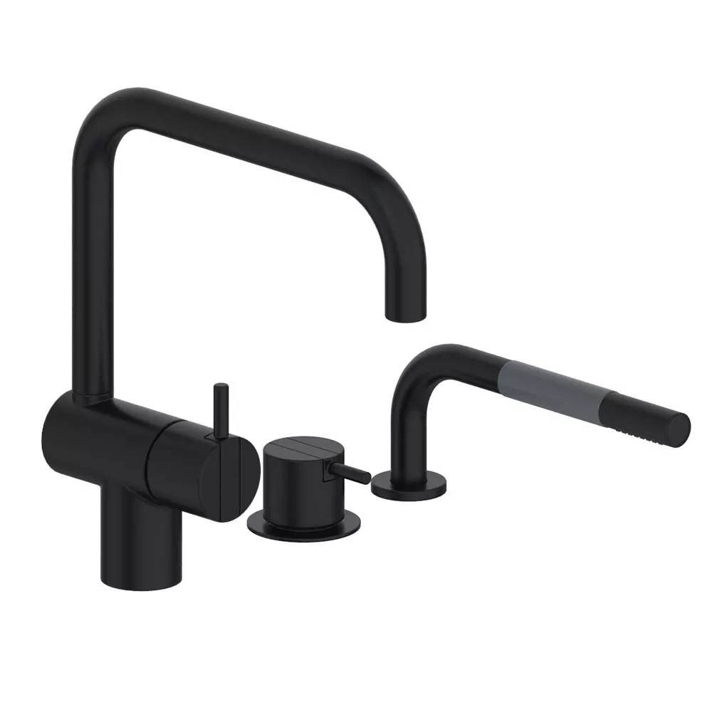 vola Küchenarmatur schwarz matt | KV1-500T1-27