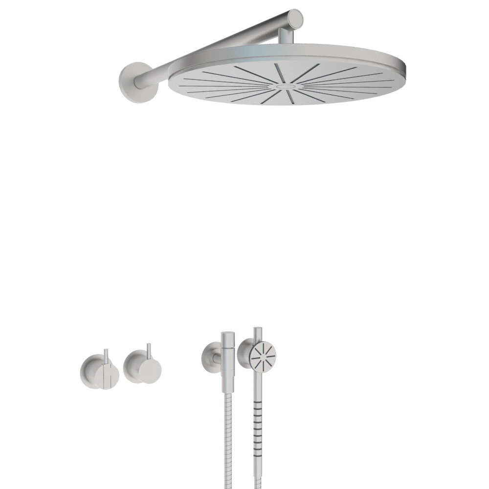 vola Duschsystem edelstahl | 2471S-061-40