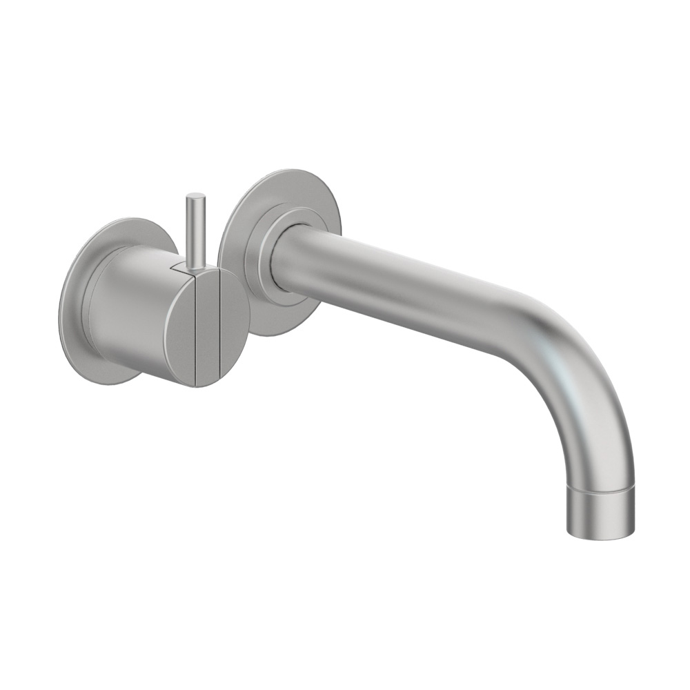 vola Wannenarmatur edelstahl | 2111C-40