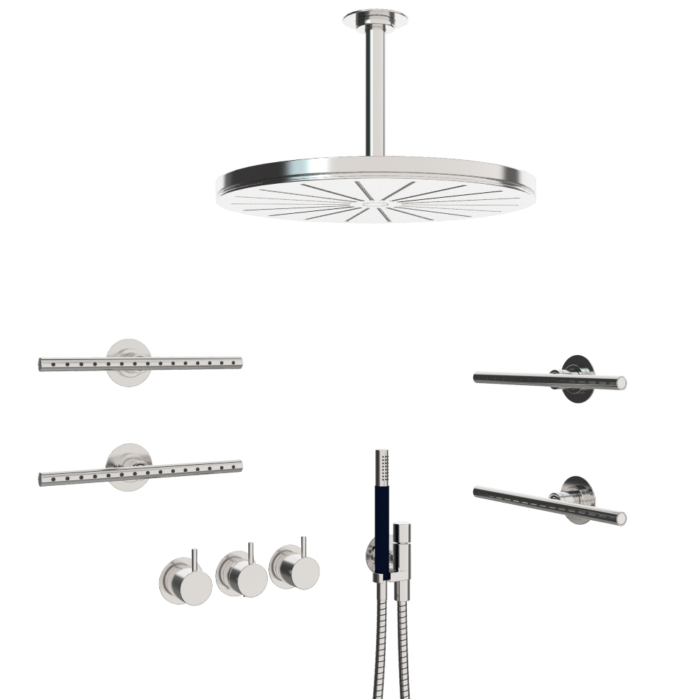 vola Duschsystem chrom | Combi-21-16