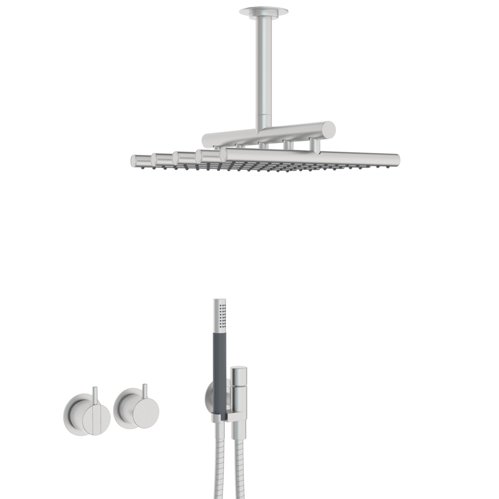 vola Duschsystem edelstahl | 2471-051A-40