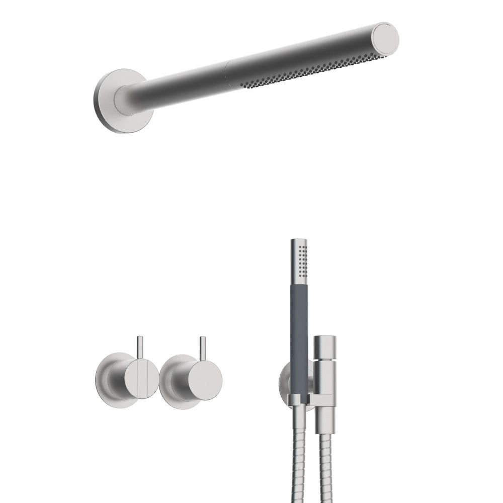 vola Duschsystem edelstahl | 2471-081ST-40