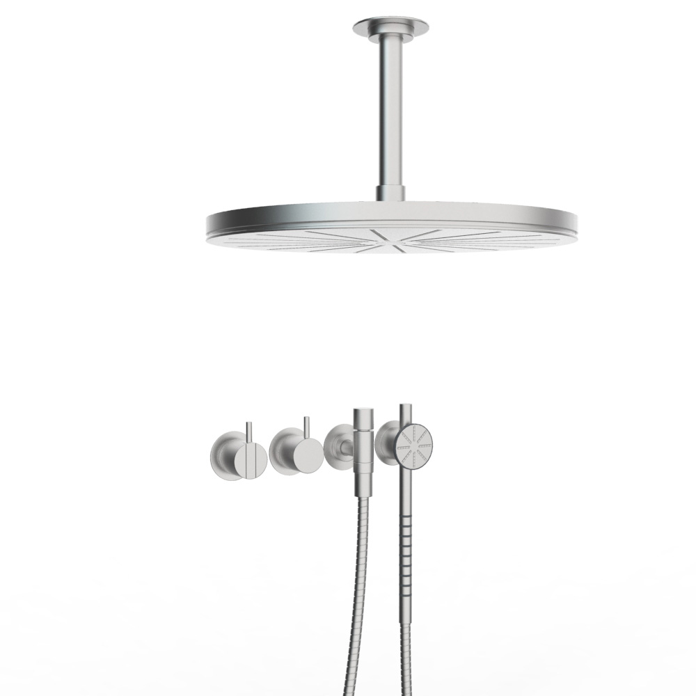 vola Duschsystem edelstahl | 2471S-061A-40