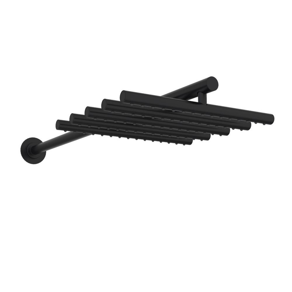 vola Kopfbrause schwarz matt | 050+100-27