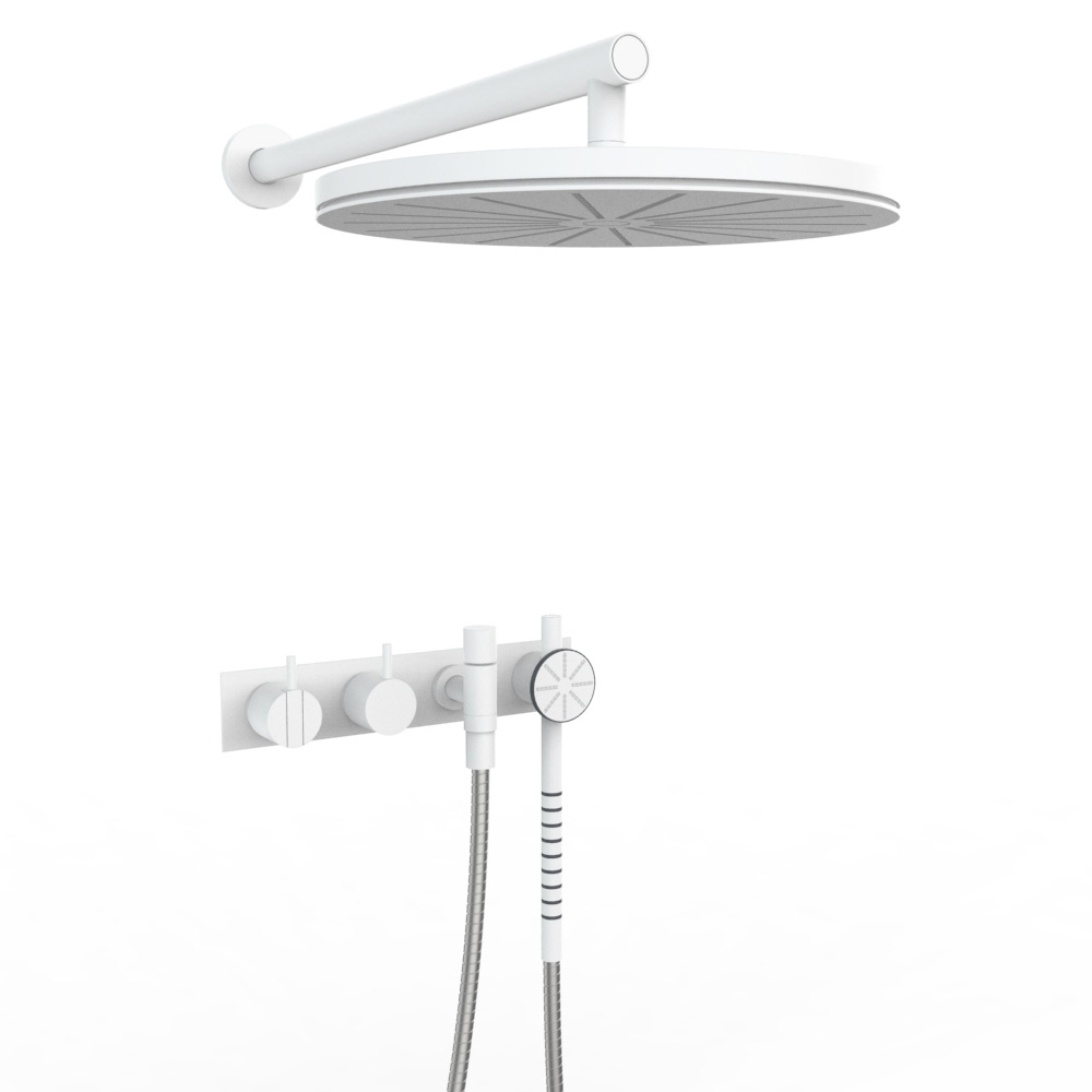 vola Duschsystem weiß matt | 2474S-061-28