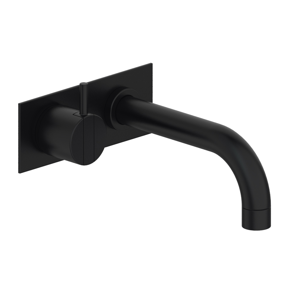 vola Wannenarmatur schwarz matt | 2112C-27