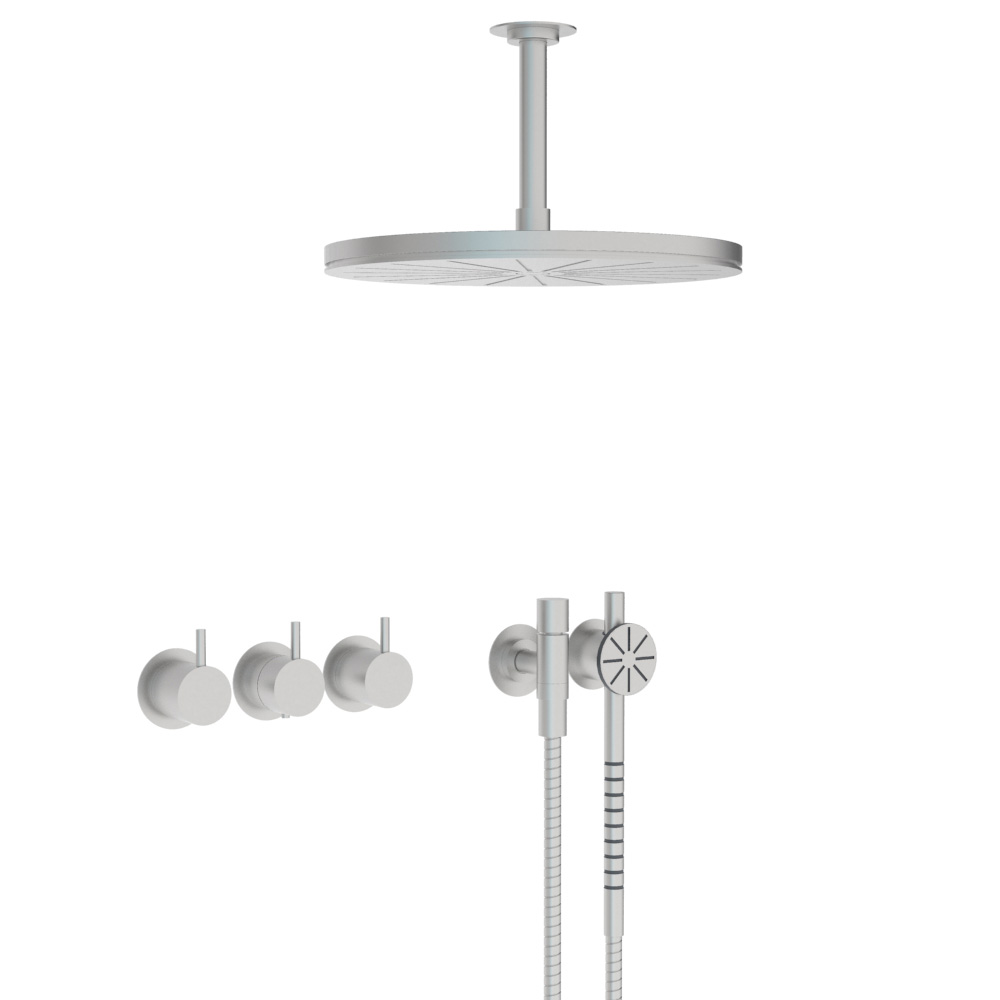 vola Duschsystem edelstahl | 5471S-061A-40