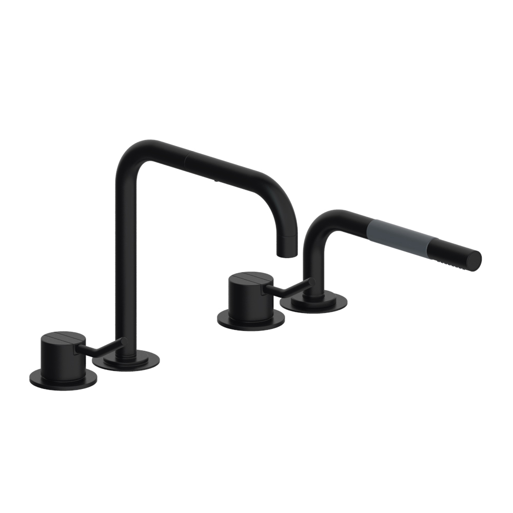 vola Küchenarmatur schwarz matt | 500MT1-590M-27