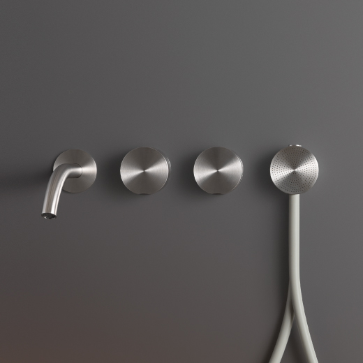 ceadesign Giotto Wannenarmatur edelstahl matt | GIO84WS