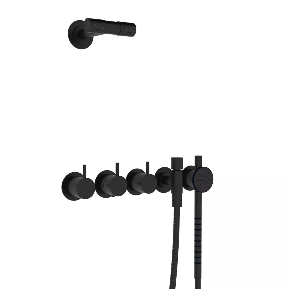 vola Duschsystem schwarz matt | 5471S-081D-27
