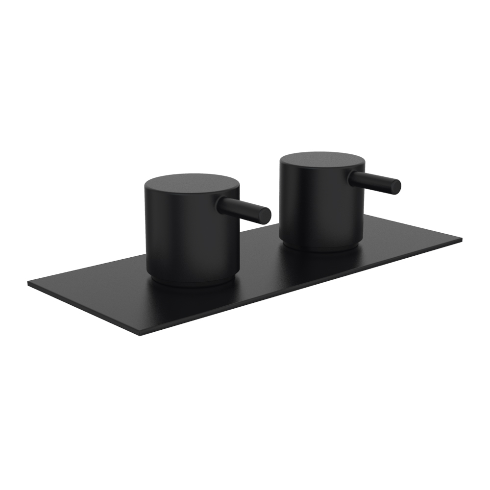 vola Wannenarmatur schwarz matt | BK2B-27