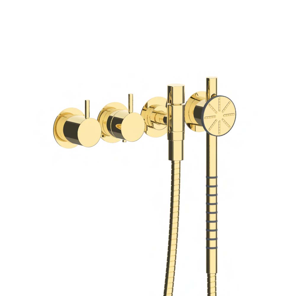 vola Duscharmatur messing poliert | 5171S-19