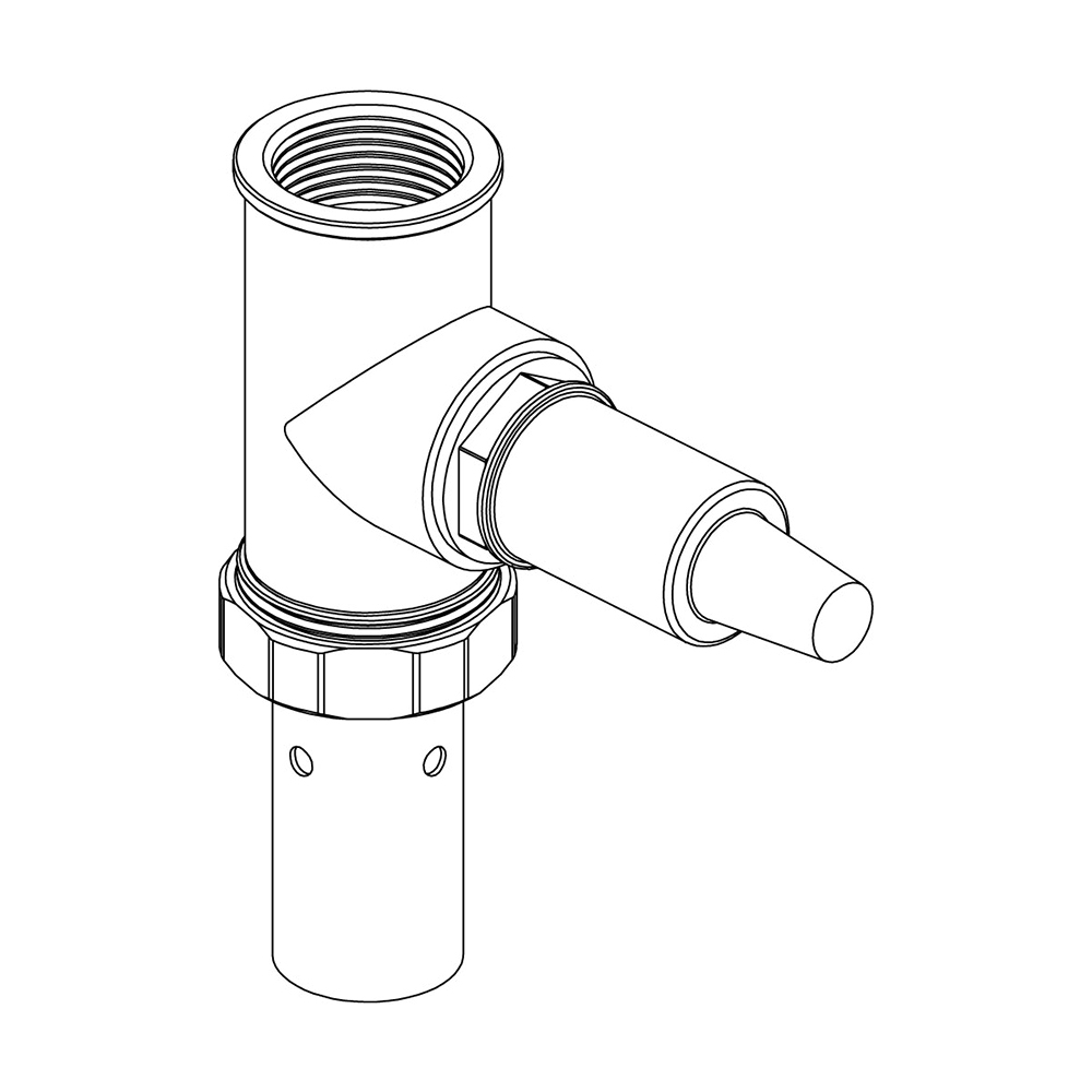 cea MIL 150 Wand-Absperrventil, high water flow, edelstahl satiniert ...