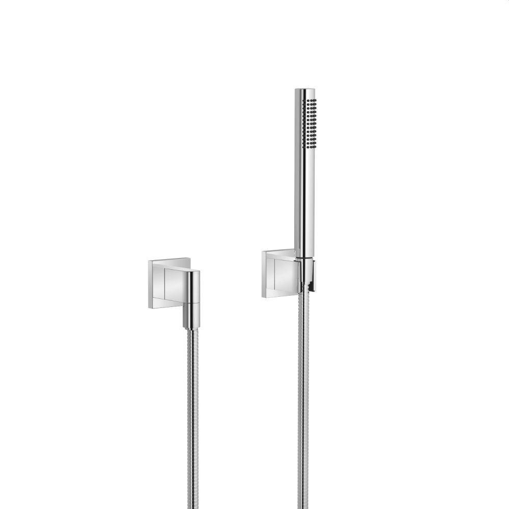 Dornbracht Symetrics Schlauchbrausegarnitur mit Einzelrosetten, chrom ...